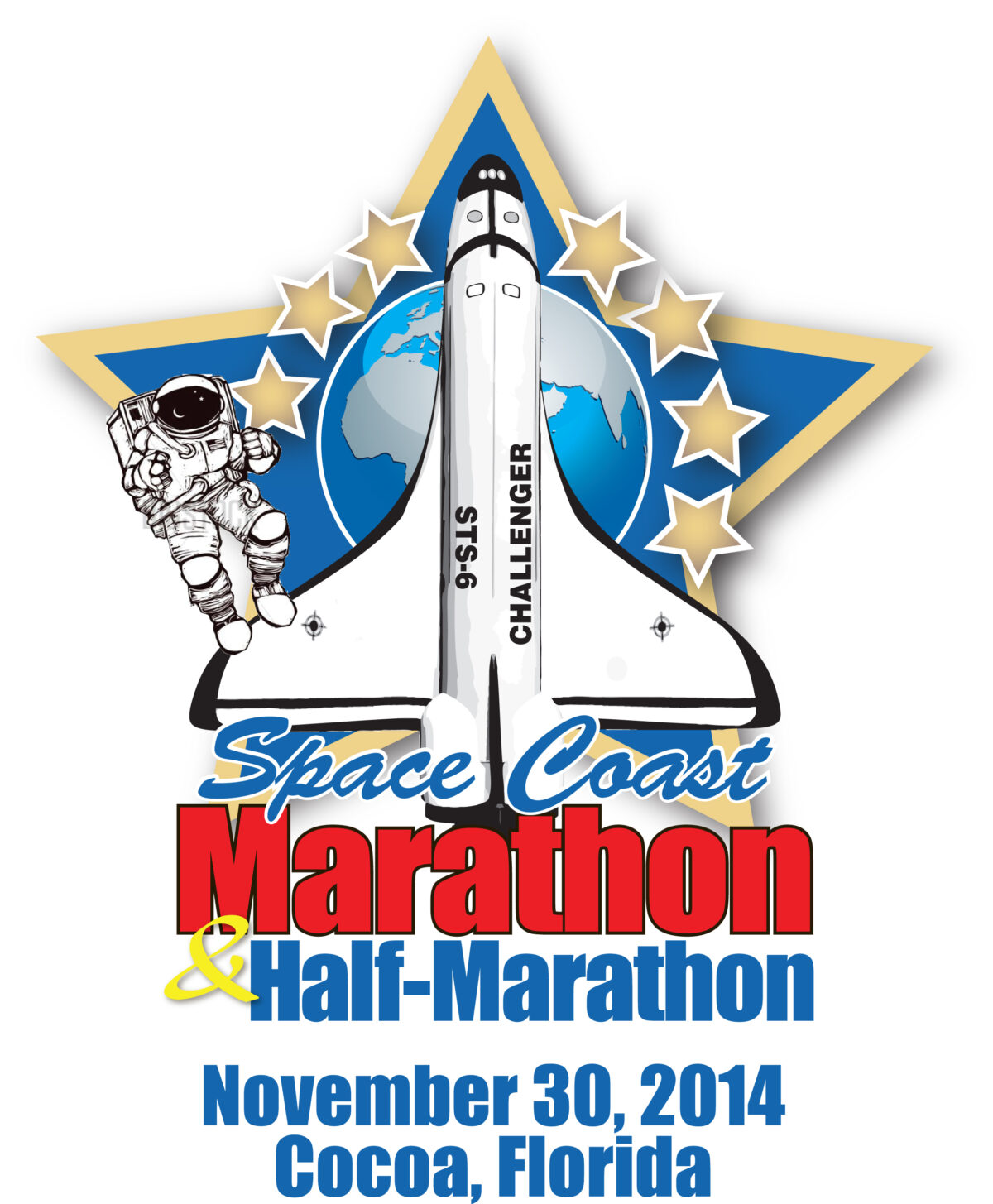 11/30/2014, Space Coast Marathon & Half Marathon, Cocoa, FL - Running Zone